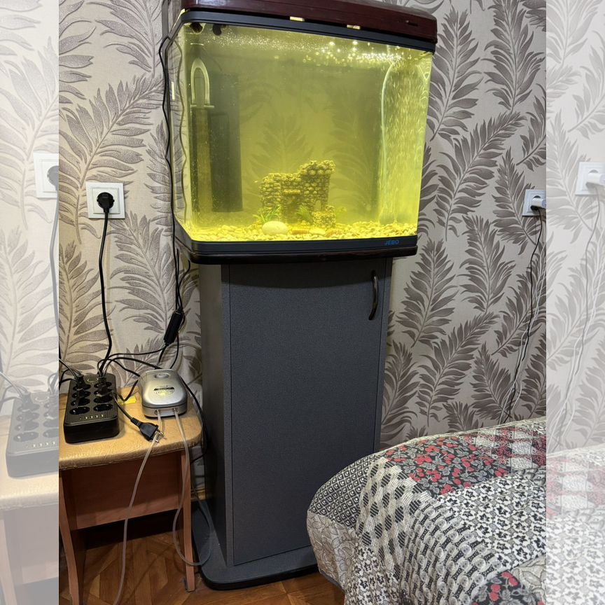 Аквариум jebo R352 с тумбой