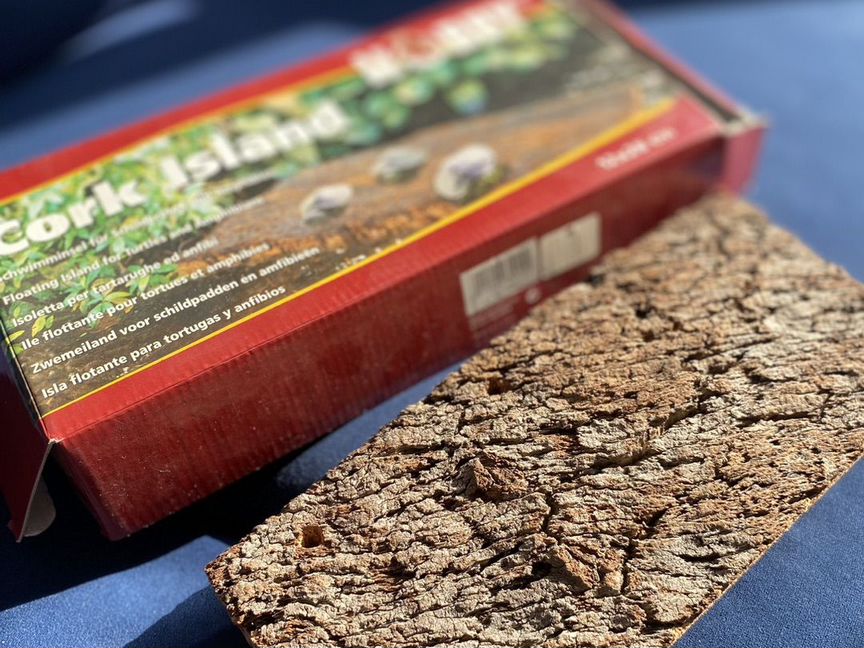 Cork island hobby Террариумный остров для черепах
