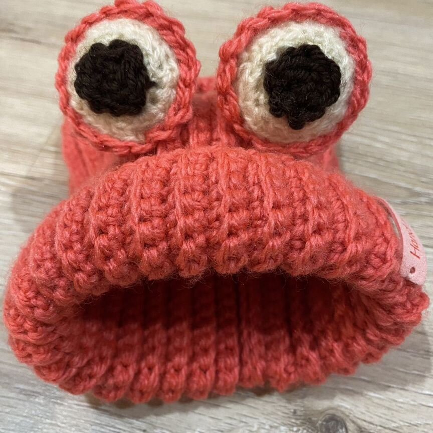 Шапочка-лягушонок