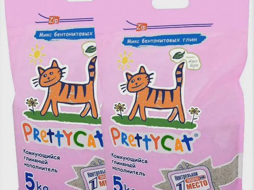 Наполнитель PrettyCat Euro Mix комкующийся