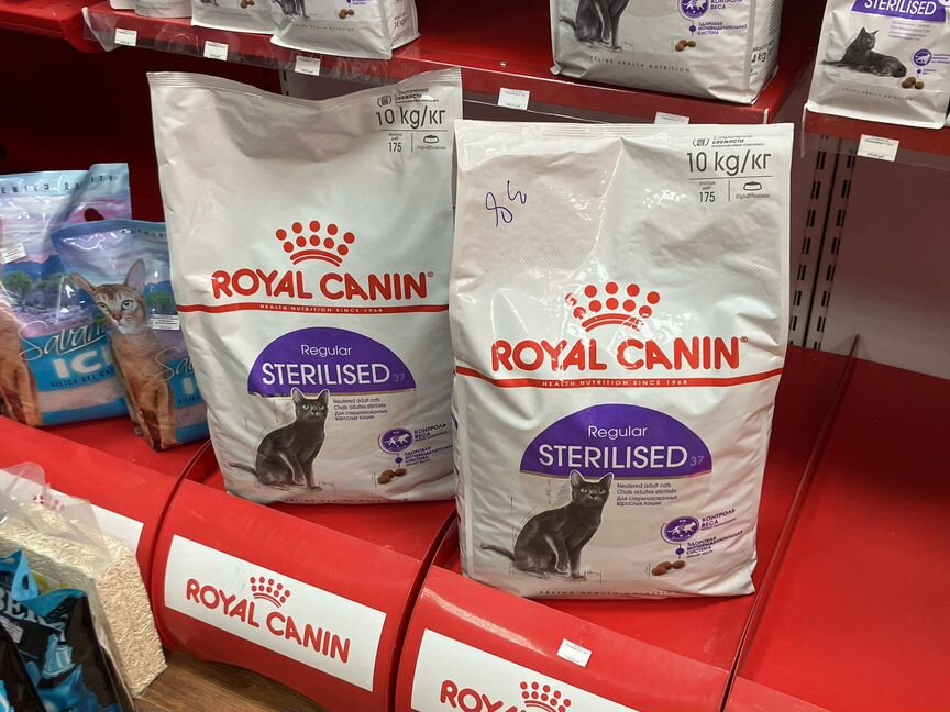 Корм для кошек Роял Канин Стерилайзд 37, 10кг