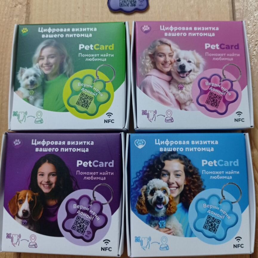 Адресник с QR - кодом