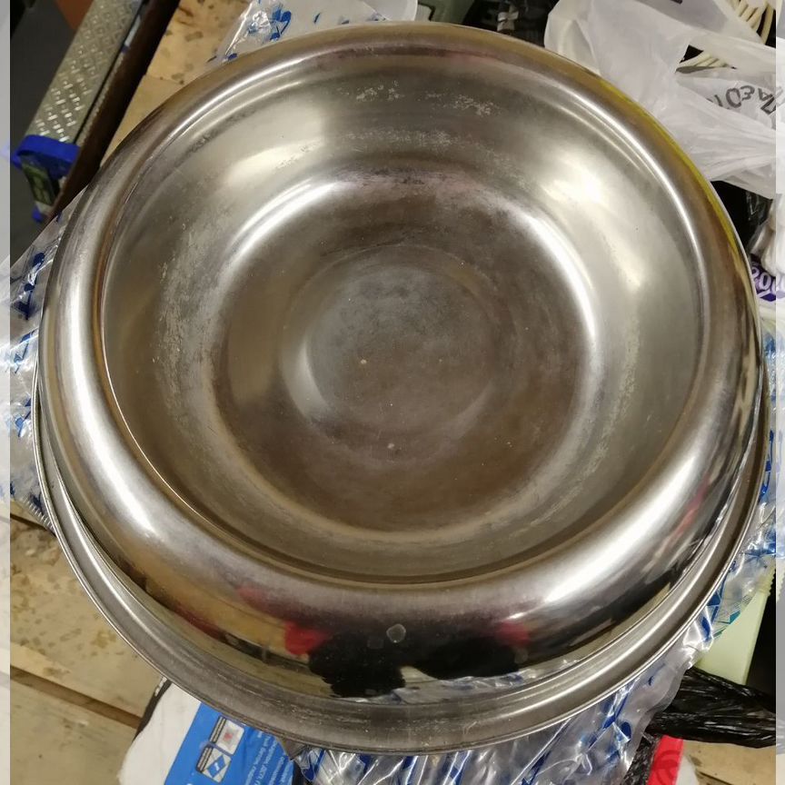 Миска для животных металлическая