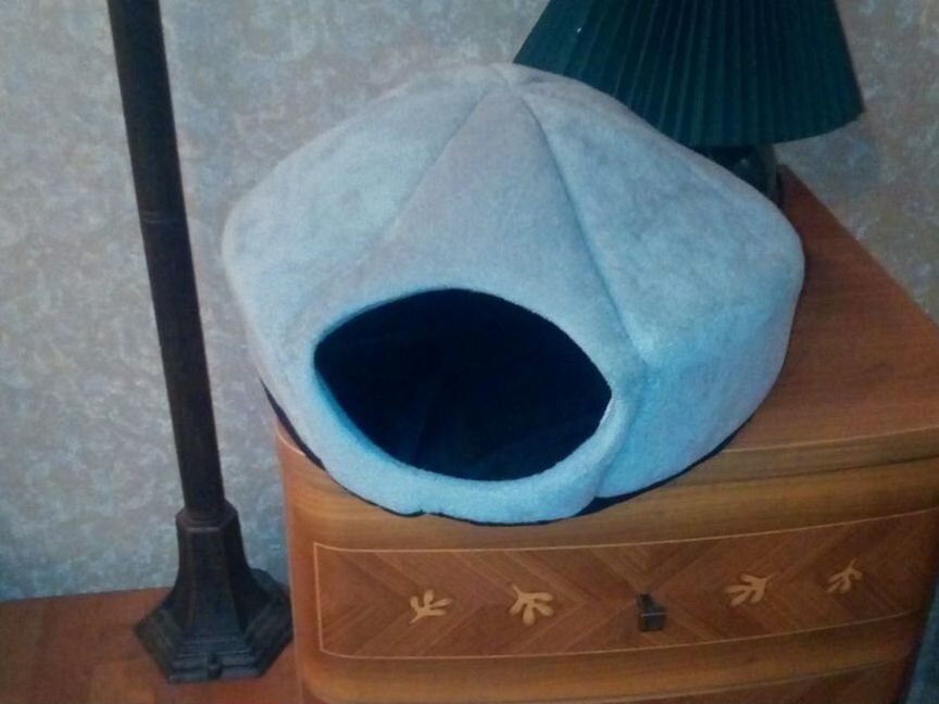 Домик - юрта с подушкой, 36 х 32 см, экомех