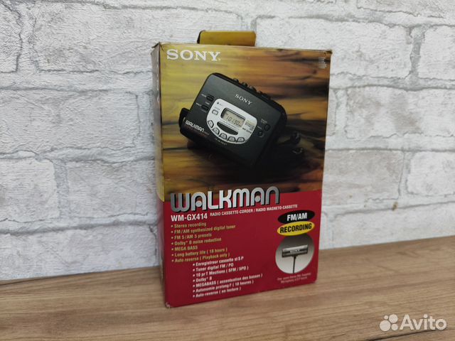 Кассетный плеер Sony Walkman WM-GX414 купить в Москве по низкой цене с ...