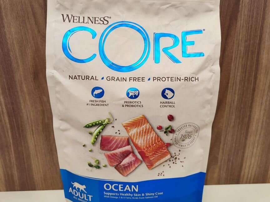 Корм для кошек wellness core
