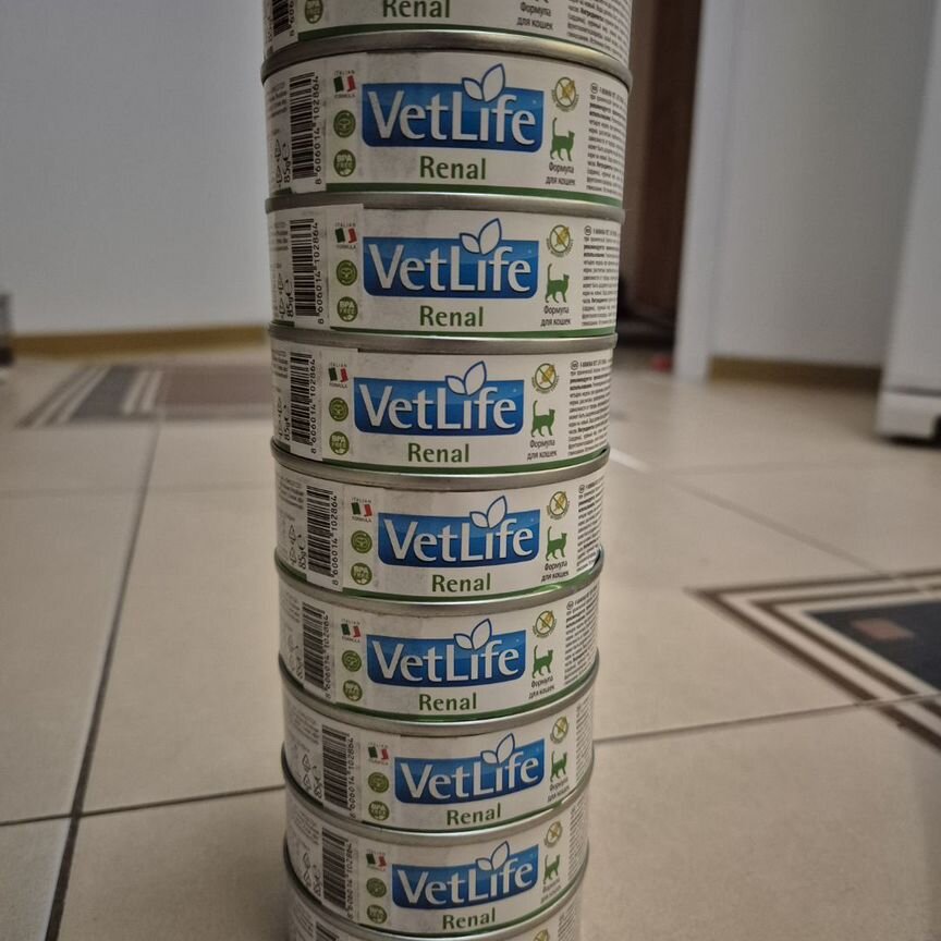 Корм влажный Vetlife renal 9 шт