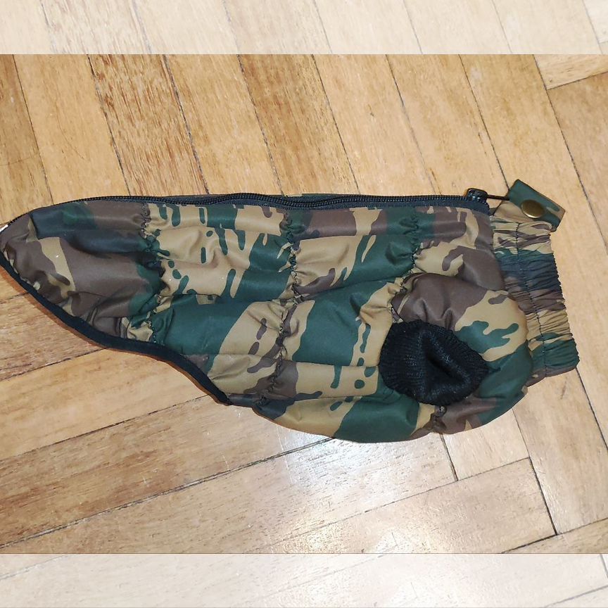 Тёплая курточка для собак мелких пород