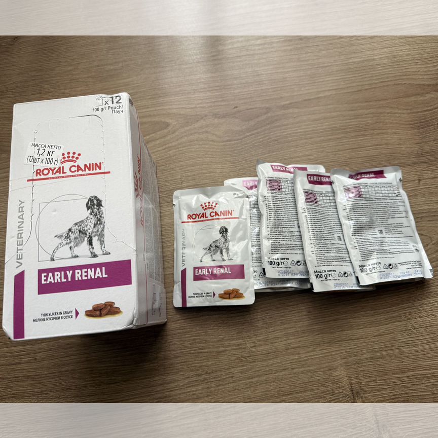 Корм для собак royal canin early renal