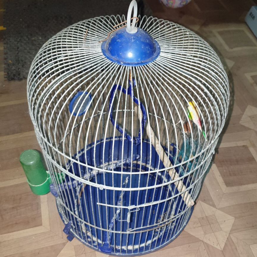 Клетка для попугая бу
