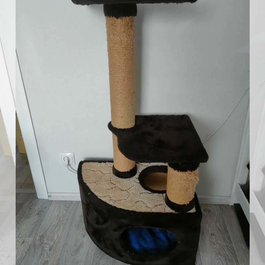 Когтеточка с домиком бу
