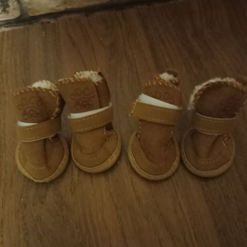 Сапожки зимние для собачки