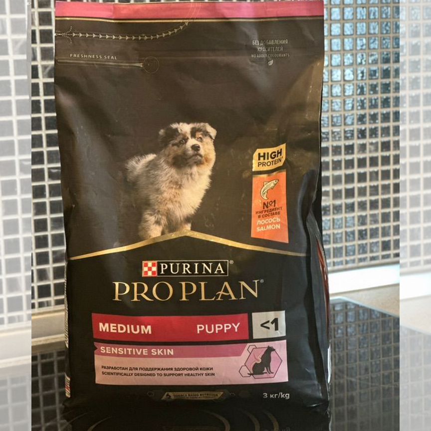 Корм для собак purina proplan для шенков
