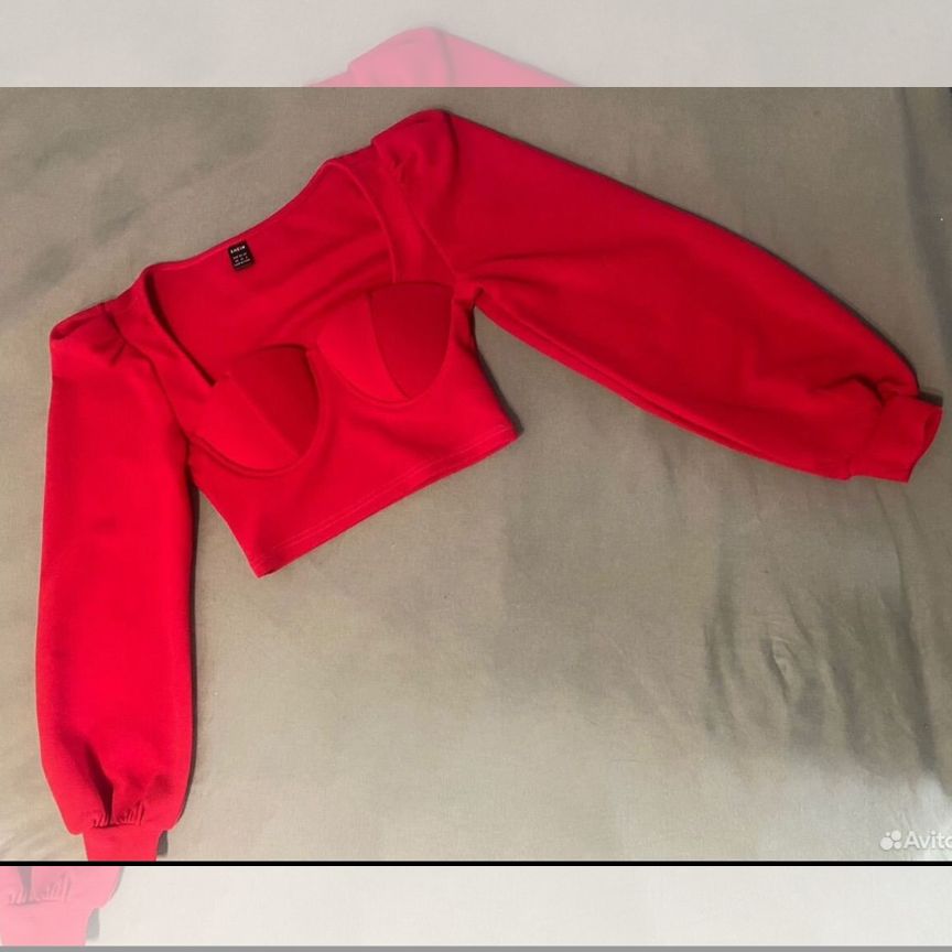 Топ укороченный с косточками