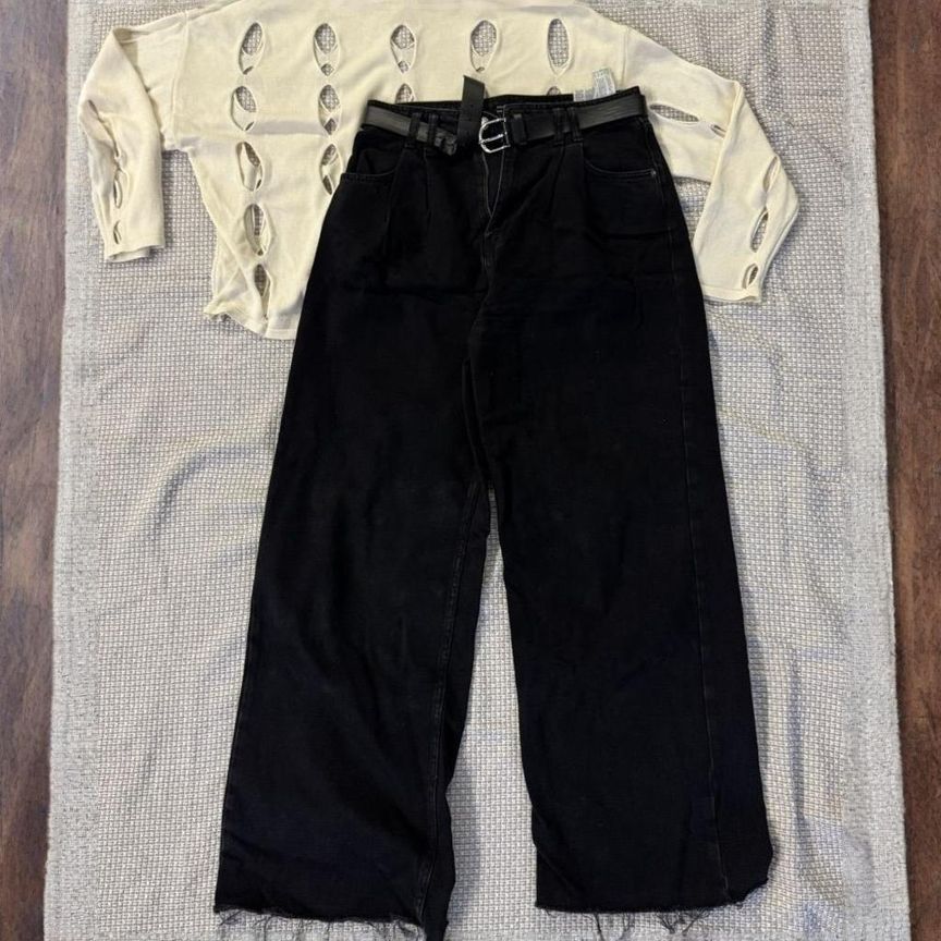 Джинсы stradivarius 38