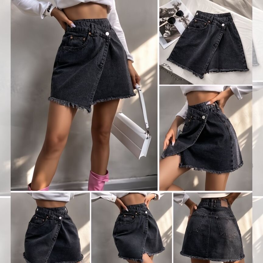 Джинсовая юбка