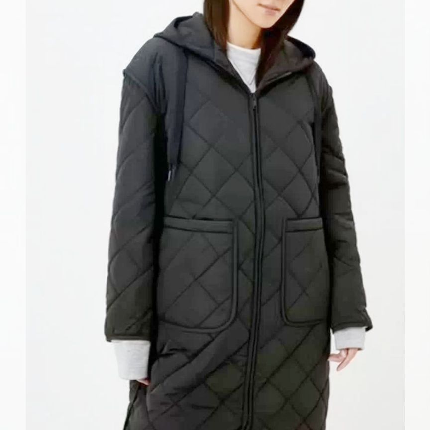 Пальто-куртка стеганное