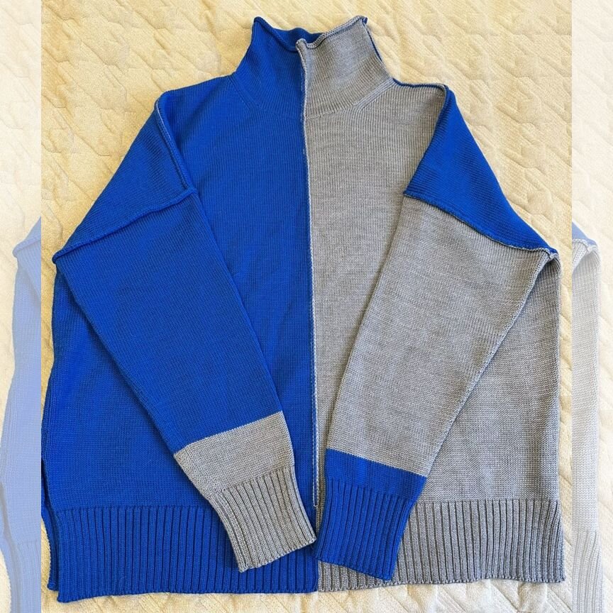 Свитер шерстяной женский 48