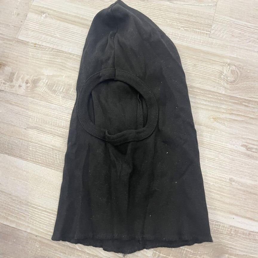 Балаклава черная простая