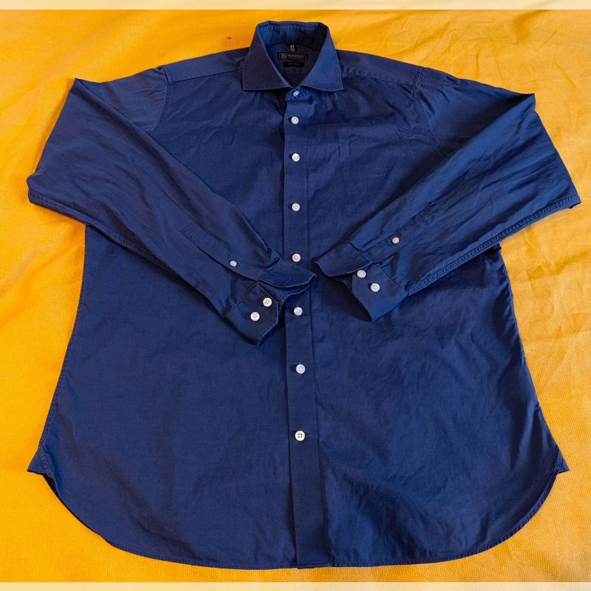 Мужская рубашка Henderson размер L приталенная