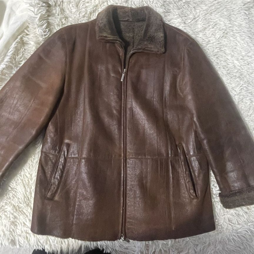 Дубленка мужская