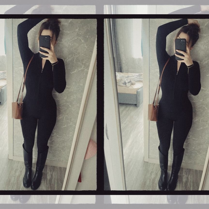 Сапоги женские трубы демисезонные