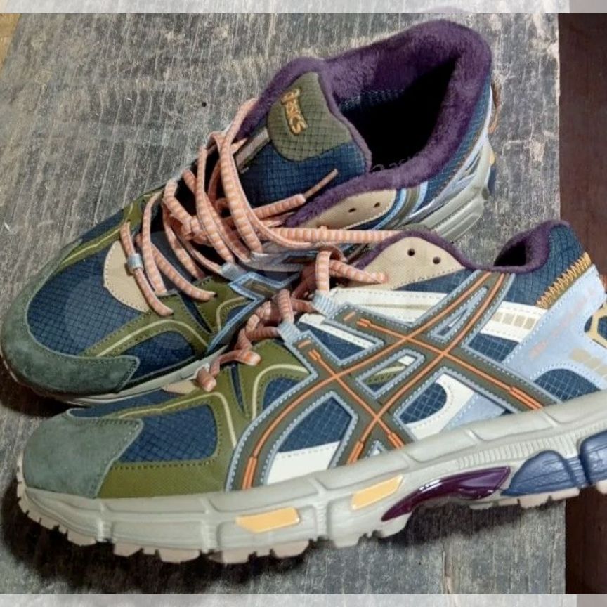 Премиальные мужские зимние термо кроссовки Asics