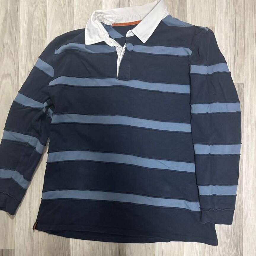 Losercore полосатая кофта с воротником