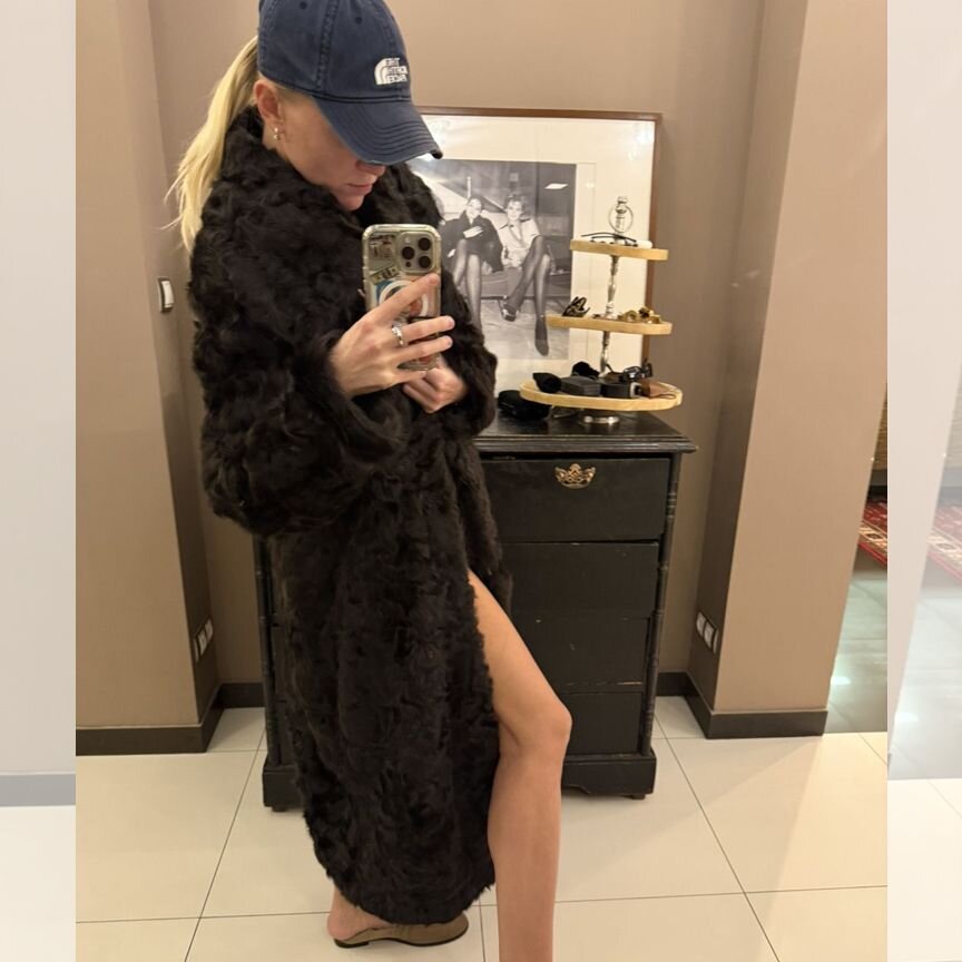 Шуба винтаж тиградо