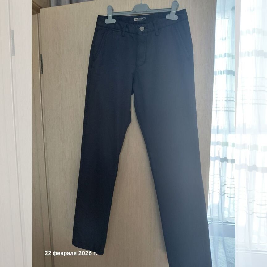 Утепленные брюки р 46