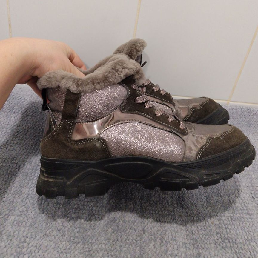 Ботинки женские зимние 38 39 baden натуральные