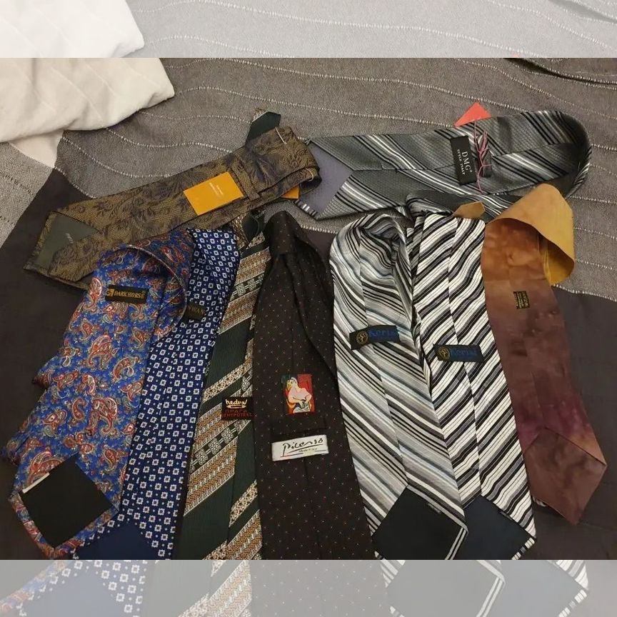 Галстуки, ремни, помочи мужские