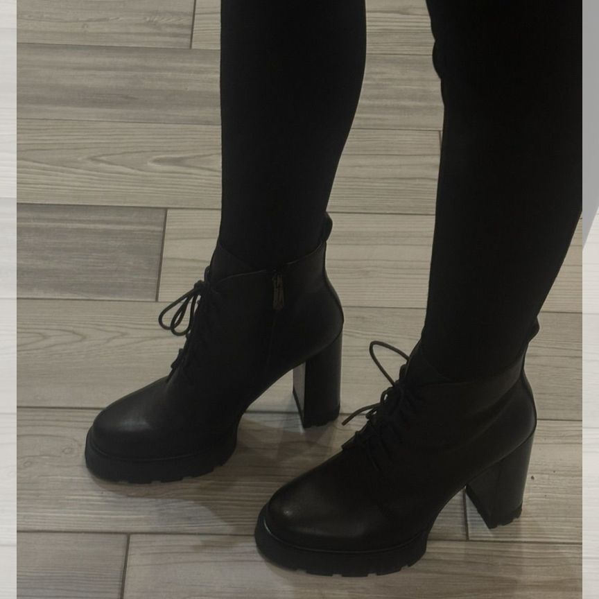 Ботильоны женские 39 размер натуральная кожа