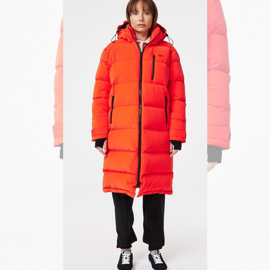 Пуховик женакий Lacoste