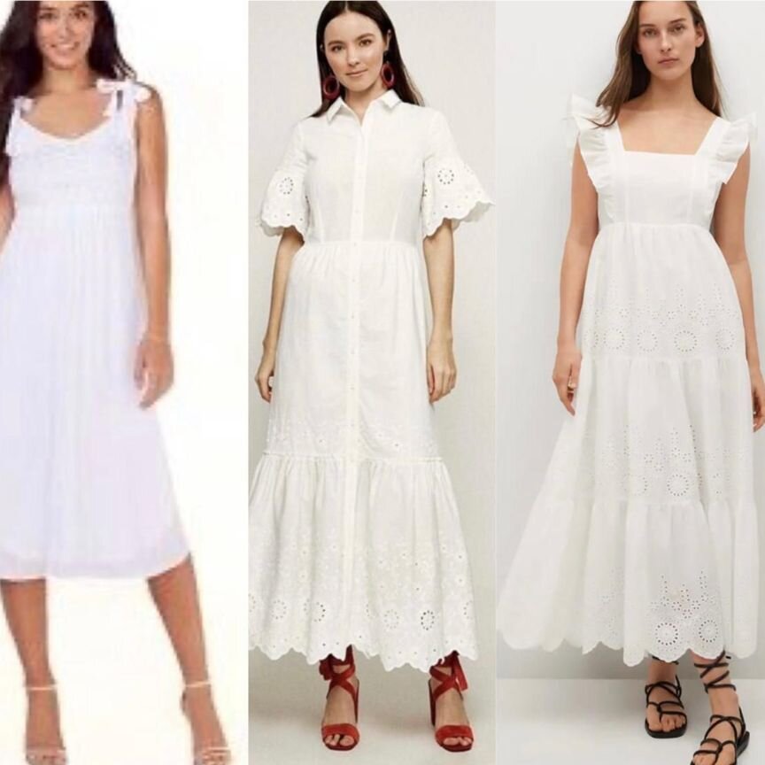 Платья HM Zara Mango