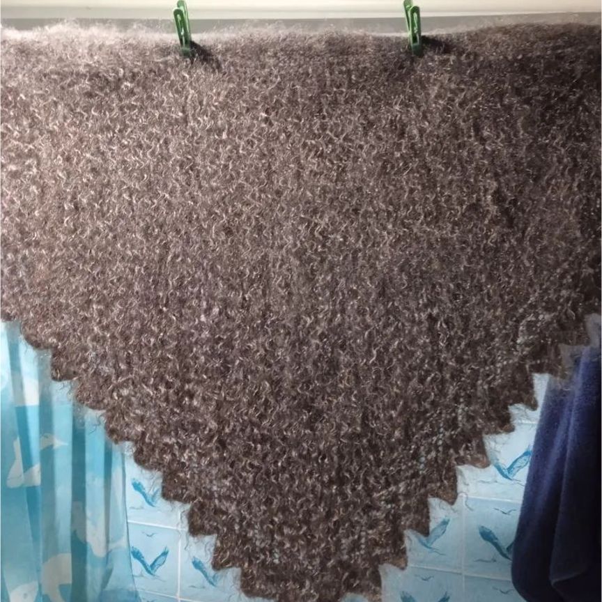 Пуховая косынка