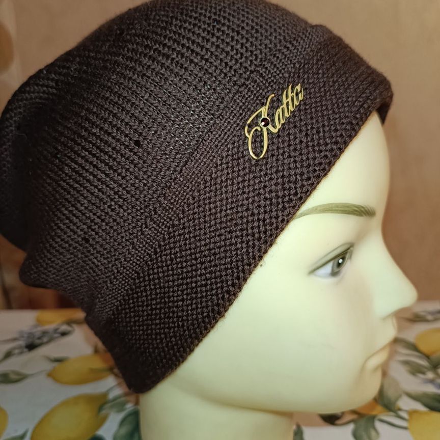 Шапка весенняя шерстяная